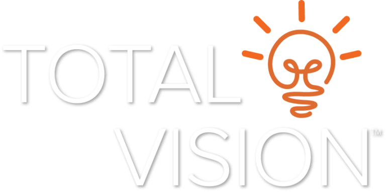 TotalVision TM Logo Dark Background v2 | FLI Transportation + Logistics